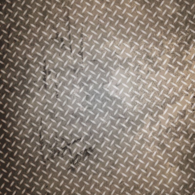 Stainless Steel Metal Panel With Grunge Overlay Metallic Texture Stock ...