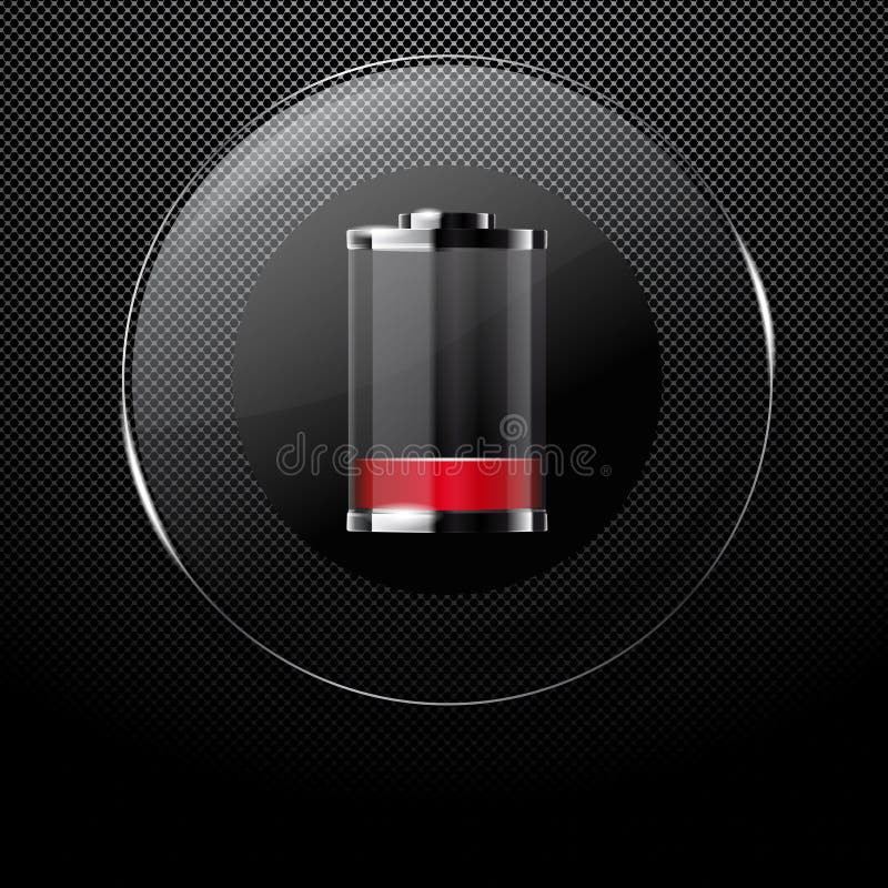 Empty battery stock illustration. Illustration of powerless - 43428907