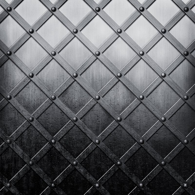Grunge metal background stock illustration. Illustration of stainless ...