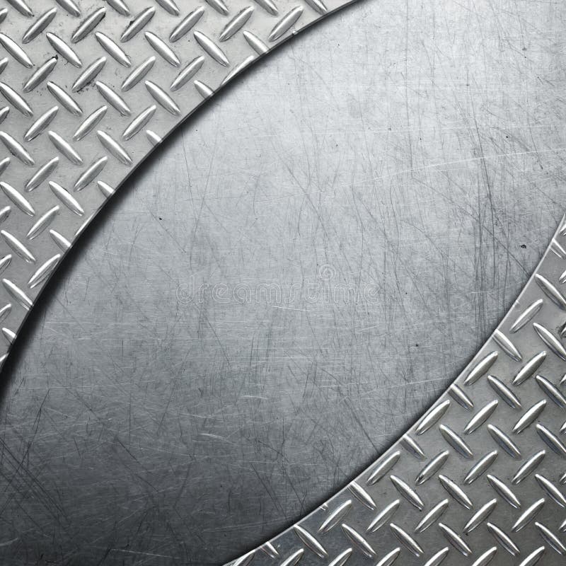 Grunge Torn Metal Plate As Steam Punk Background Stock Illustration ...