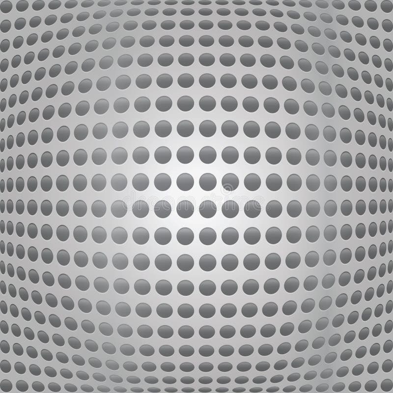 Metal Background with Holes. Vector Illustration Decorative Design ...