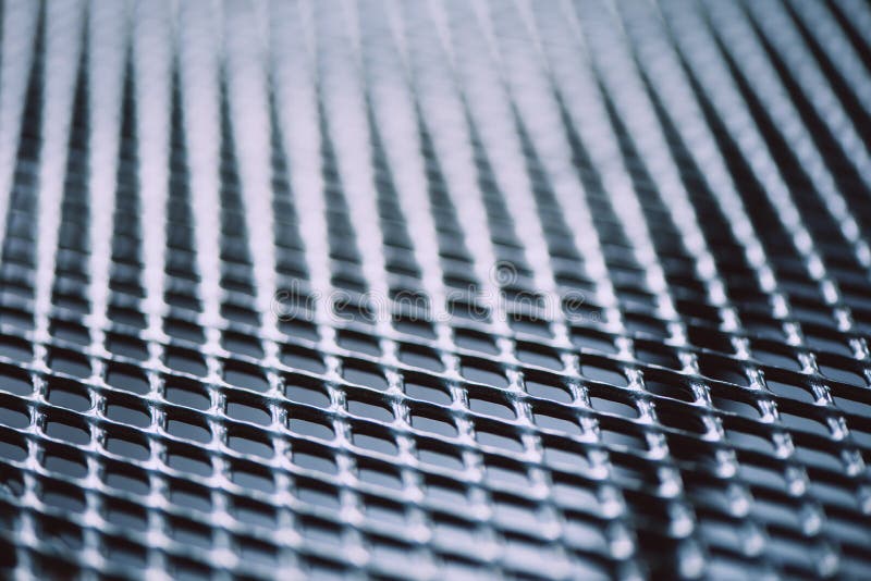 Metal Background. Lattice Texture with Small Cells Grid. Selective ...