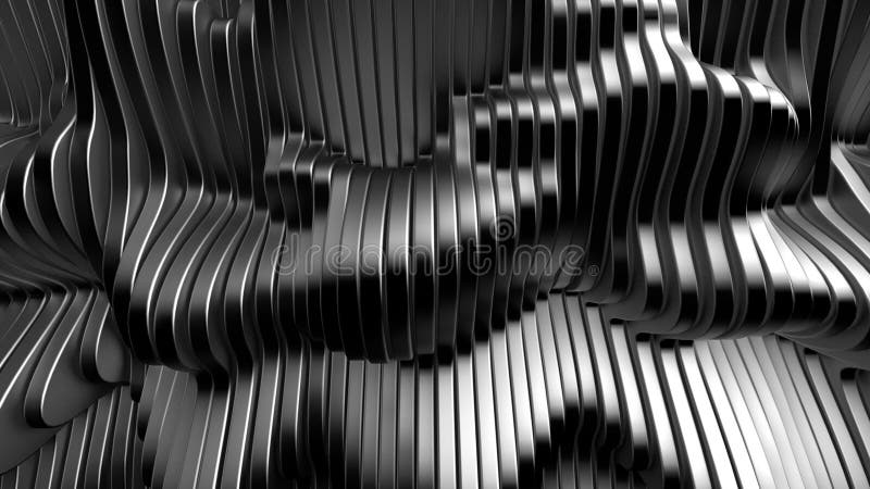 Metal Background with Lines. 3d Illustration, 3d Rendering Stock ...
