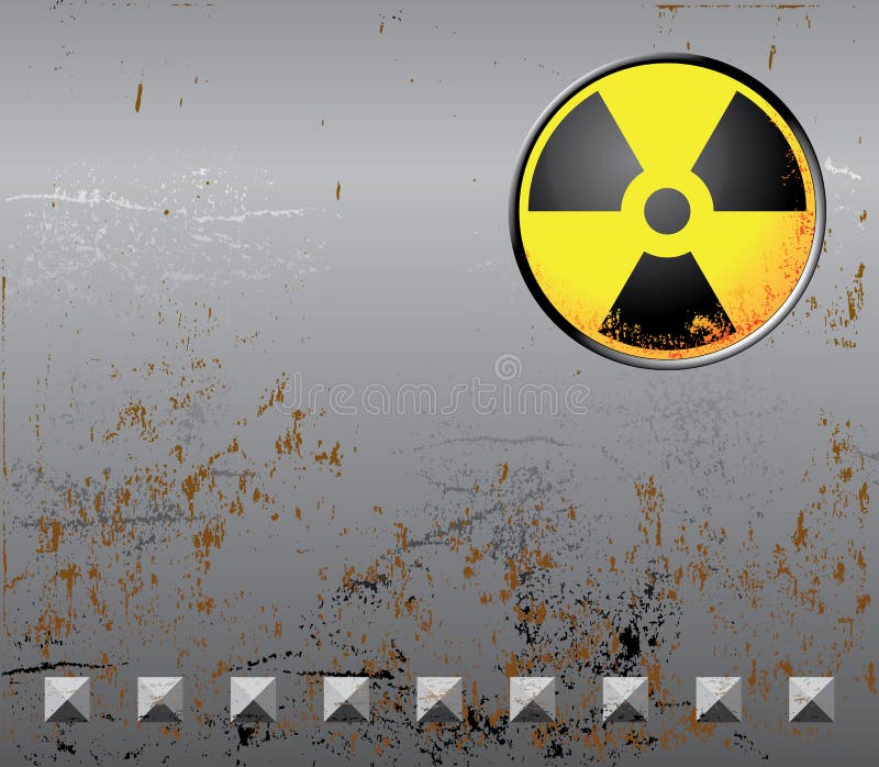 Radiation Rusty Sign Texture Stock Illustrations – 116 Radiation Rusty ...