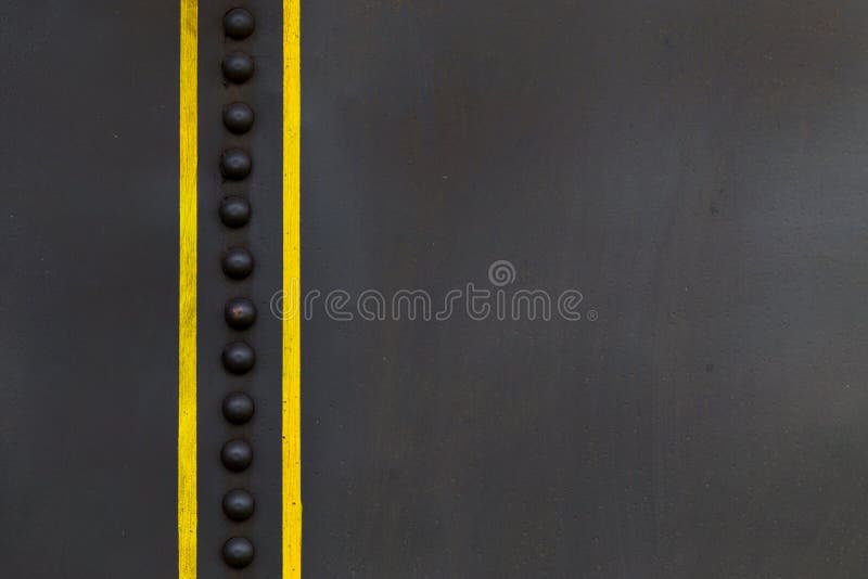 Metal Background with Yellow Bars Stock Image - Image of line, frame ...