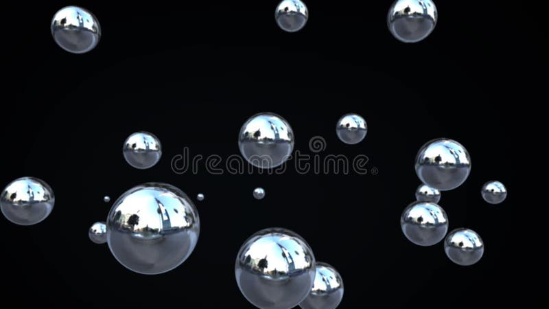 Metal Ball Shatter Crush Animation Stock Footage - Video of ...