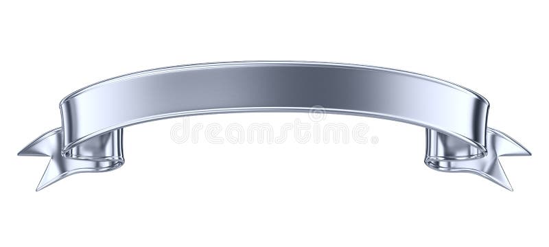 Metal Banner stock illustration. Illustration of label - 10833510