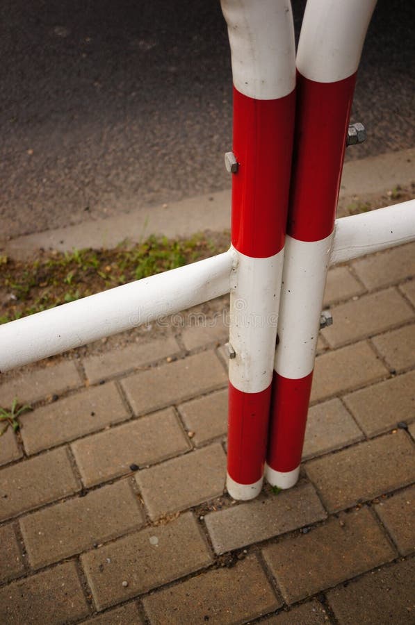 Metal poles stock photo. Image of poles, street, sidewalk - 44875264