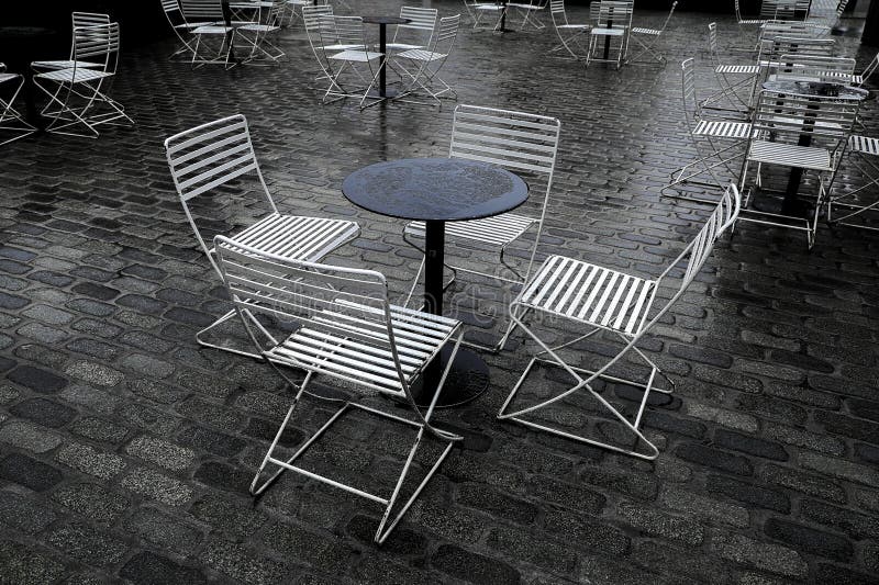Metal benches in the park stock photo. Image of furniture - 316335494