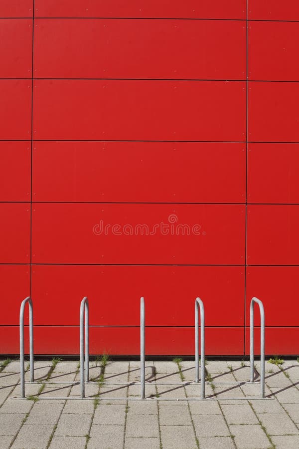 Metal Bicycle stand stock photo. Image of bicycle, stones - 96976786
