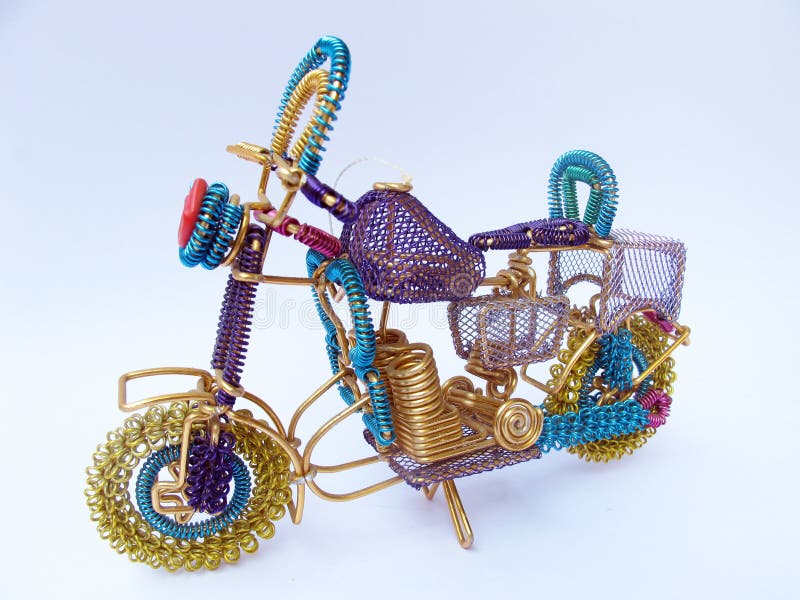 Metal Bike stock photo. Image of copper, productivity - 13506666