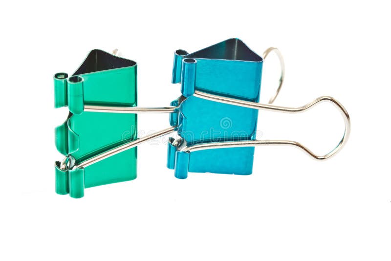 Metal binders stock photo. Image of holder, metal, office - 22279854