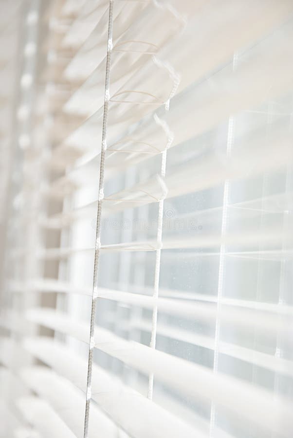 Metal Blinds with Drawstring Stock Photo - Image of curtain, closed ...