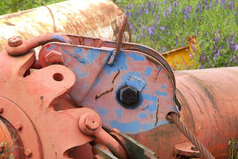 Metal Block stock image. Image of work, tool, pull, cable - 39788317