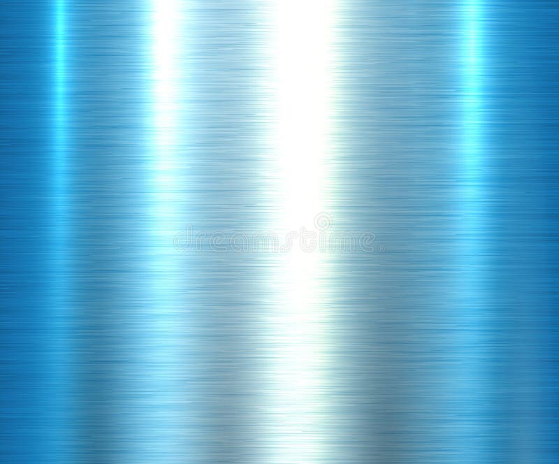 Shiny Brushed Blue Metallic Plate, Abstract Texture Background Stock ...