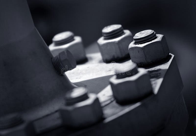 Metal bolts stock photo. Image of gray, industry, construction - 6063660