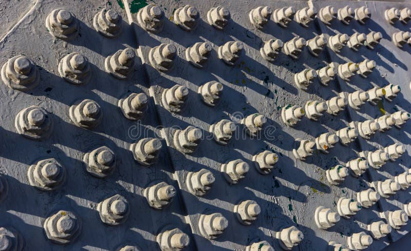 Metal bolts stock photo. Image of bridge, joints, design - 72639102