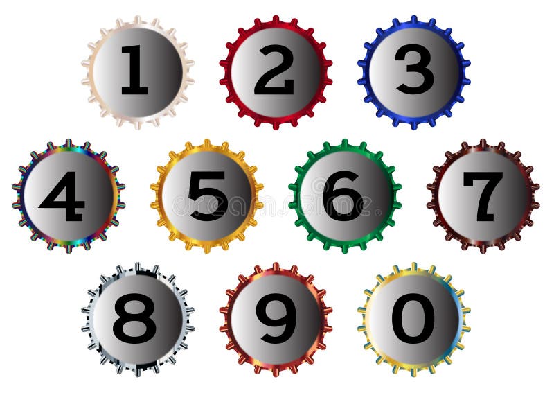 Cap Numbers Stock Illustrations – 914 Cap Numbers Stock Illustrations ...
