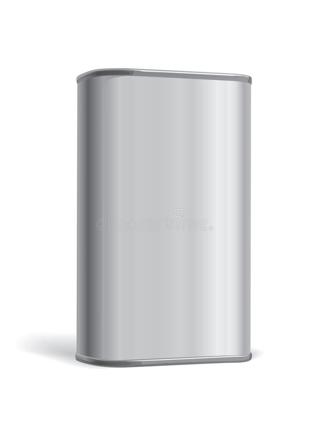 Metal box stock vector. Illustration of industry, steel - 15601247