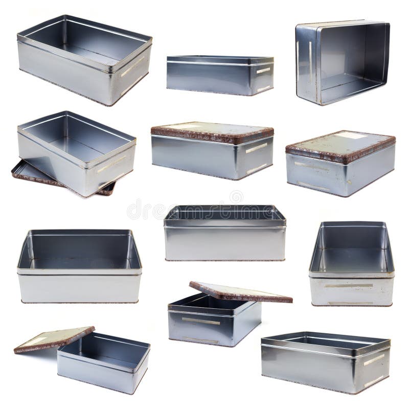 Metal boxes background stock illustration. Illustration of blue - 19585222