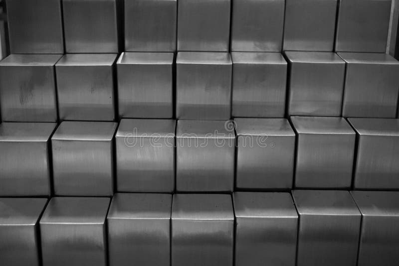 Metal boxes stock image. Image of light, shape, pipeline - 56092987
