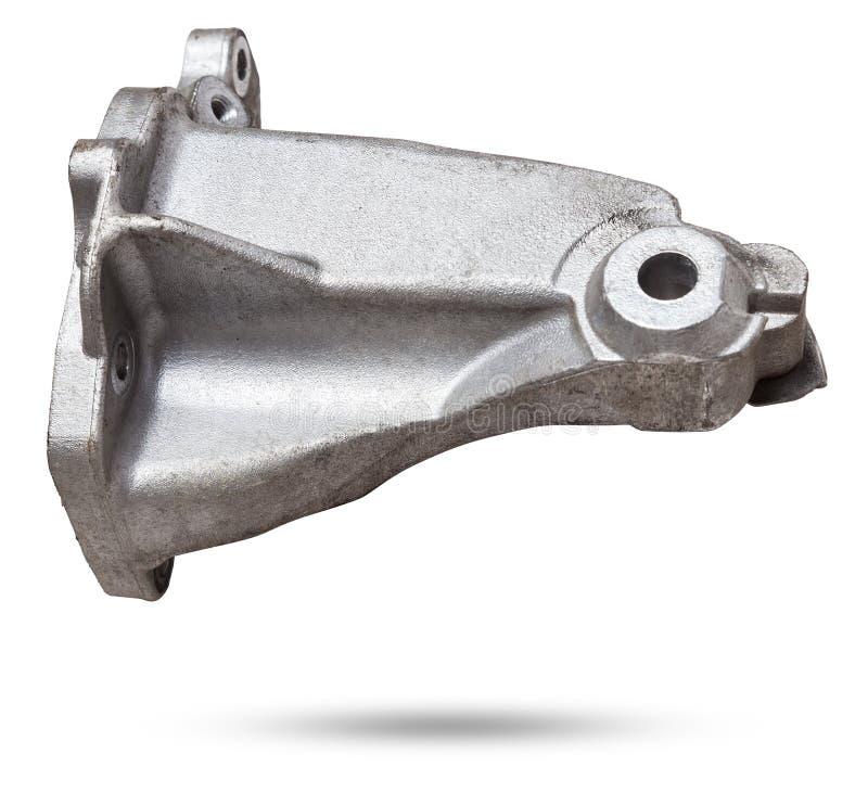 Metal Bracket - a Supporting Part or Structure Stock Image - Image of ...