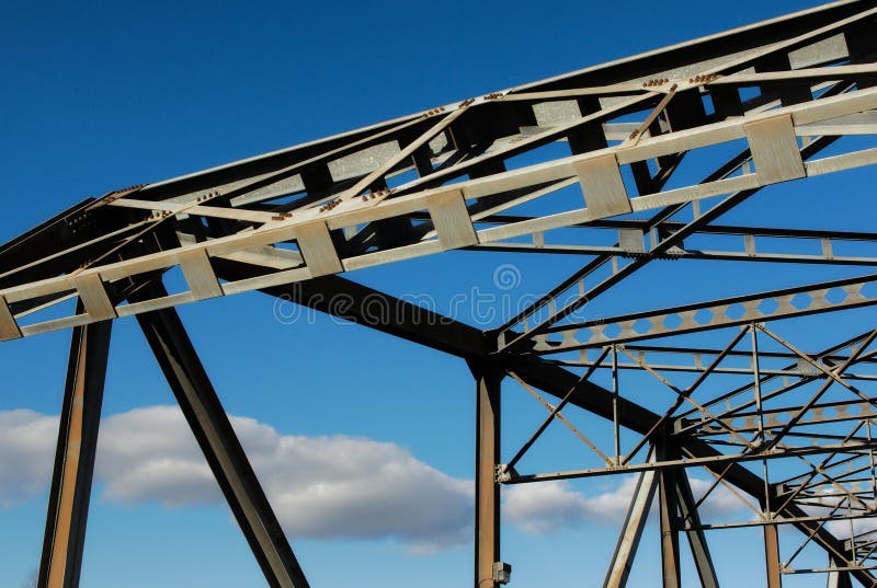 Metal bridge structure stock photo. Image of strong, structure - 62383254