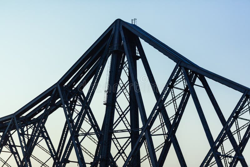 Metal bridge structure stock photo. Image of large, detail - 22981376