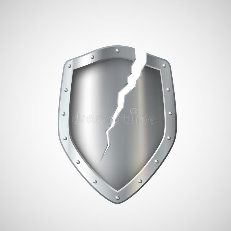 Broken Metal Shield Stock Illustrations – 156 Broken Metal Shield Stock ...