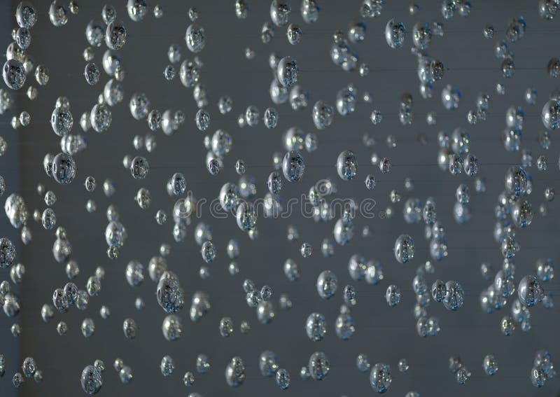 Metal Bubbles Abstract Background Stock Image - Image of airy, decor ...