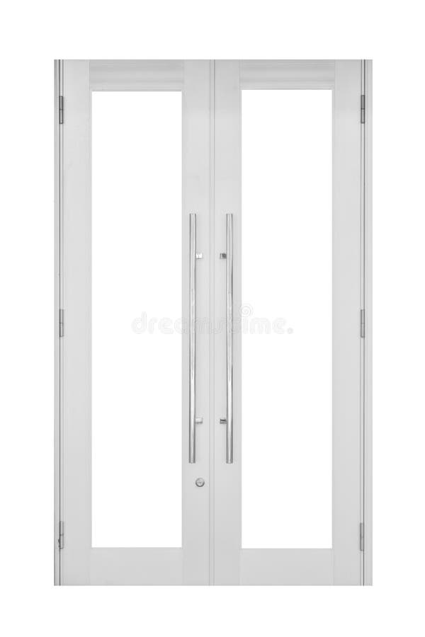 Metal Building Door Isolate Stock Photo - Image of metallic, door: 65071778
