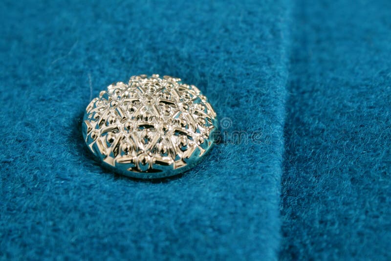 Metal buttons stock image. Image of warm, cloth, closeup - 27563271