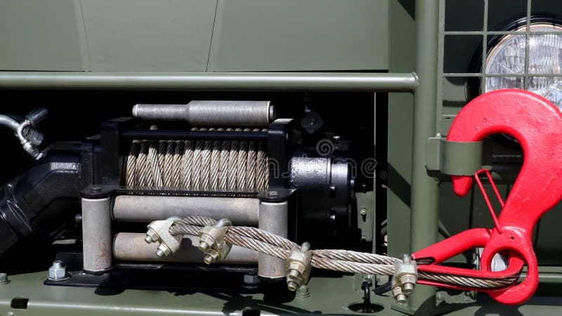 Metal Cable on a Spool for Transportation and Self-pulling on ...