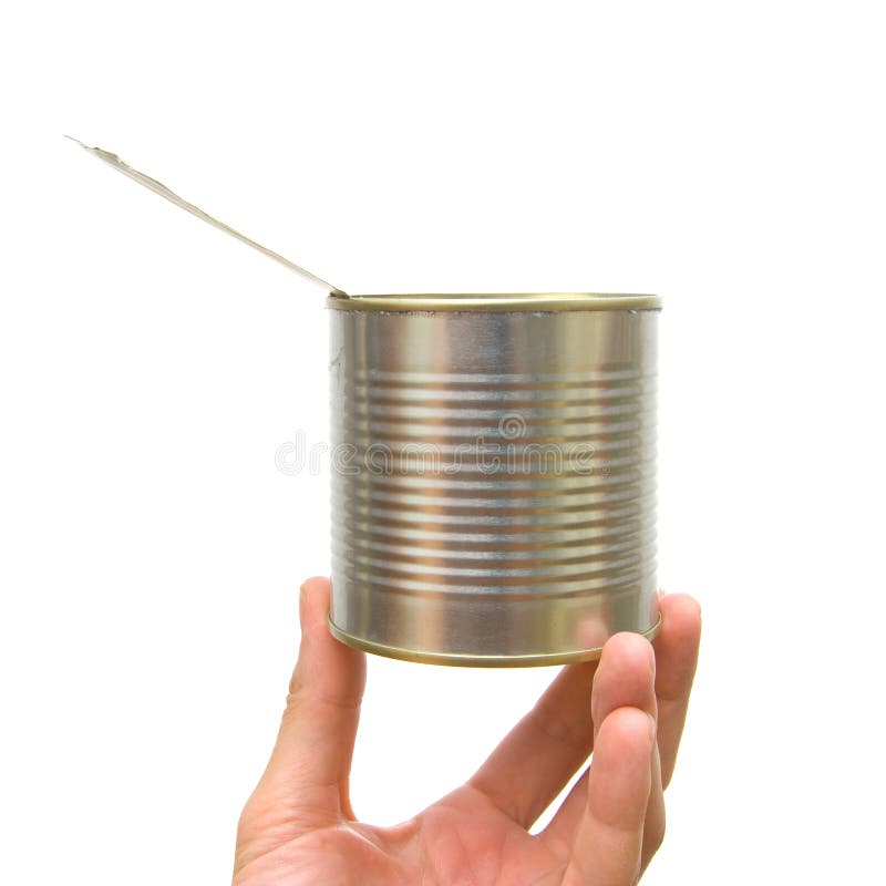 Open Tin Can stock image. Image of open, recycling, idea - 7742803