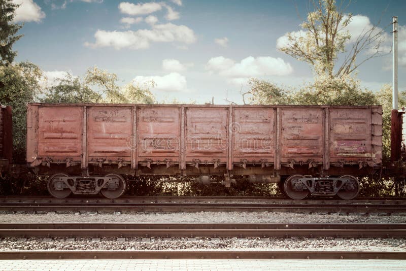 Old train container stock photo. Image of progression - 25271852