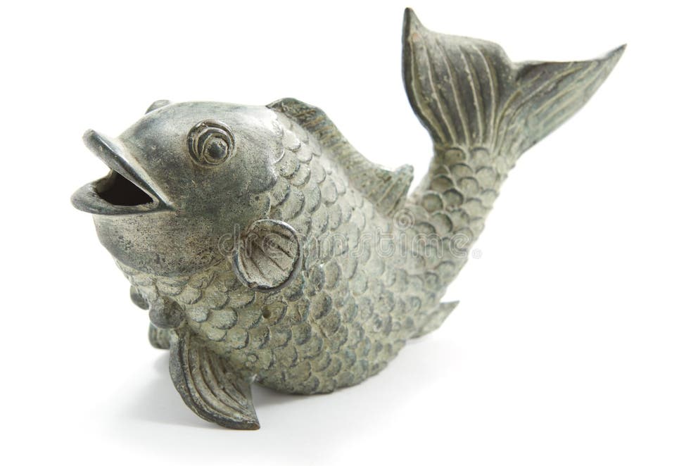 Metal carp stock image. Image of chinese, asia, animal - 14692971