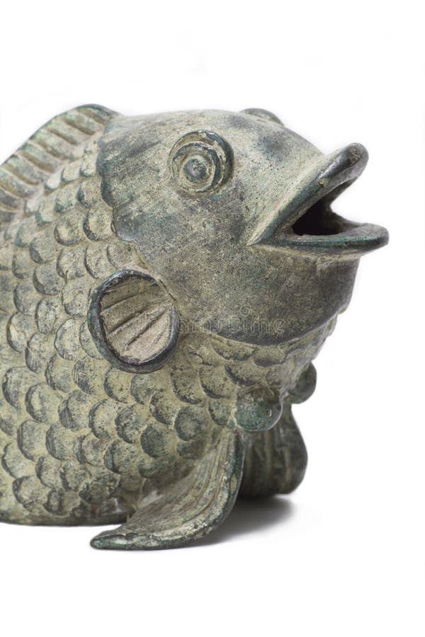 Metal carp stock image. Image of luck, culture, scales - 16996007