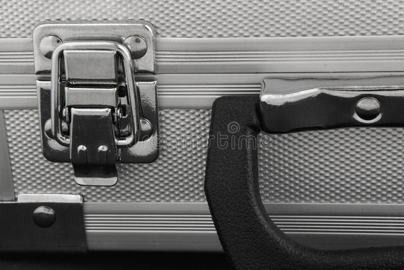 Metal case. Close up stock image. Image of background - 12051539