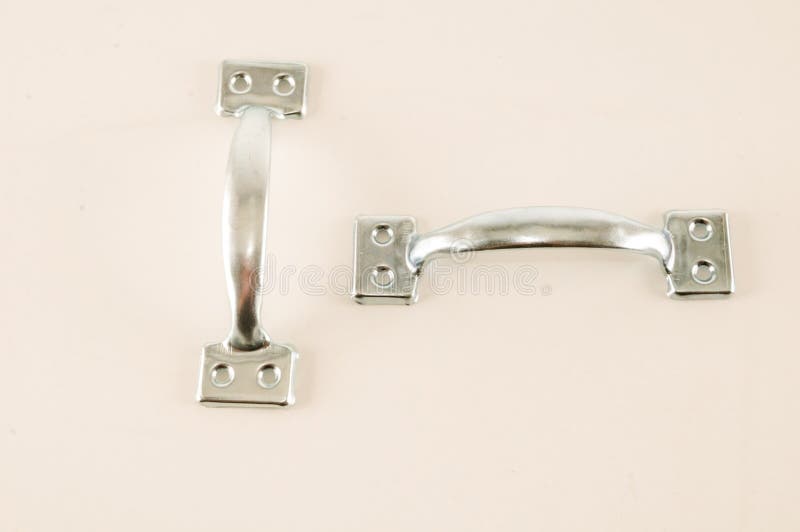 Metal case handle stock image. Image of steel, background - 172701017