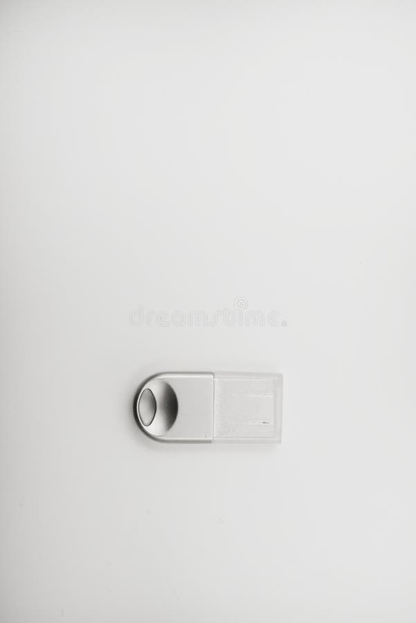 The Metal Case of the USB Adapter. Wi-Fi Module on a White Background ...