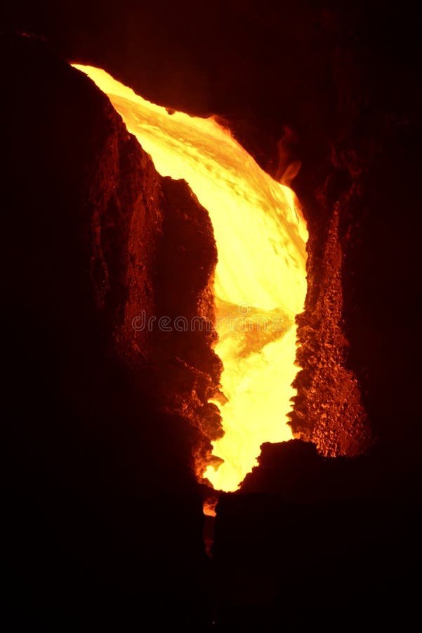 Hot Molten Lava 4 stock photo. Image of bedrock, flowing - 1922846
