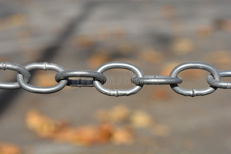 Metal chain stock image. Image of closeup, detail, iron - 235055689
