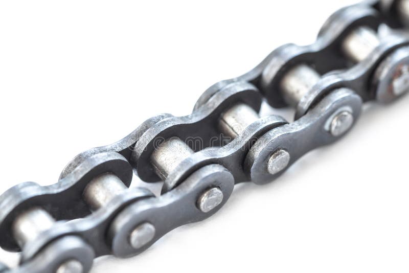 Metal chain parts. stock photo. Image of industrial, join - 29267656