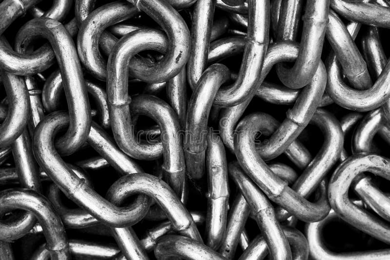 Metal Chaine Link stock photo. Image of background, connection - 73772136