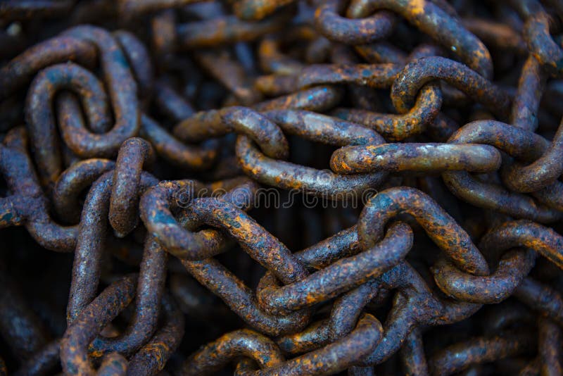 A Metal Chains Background Grunge Metal Texture Stock Photo - Image of ...