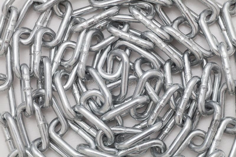 Metal chains stock image. Image of heavy, abstract, curve - 43236149