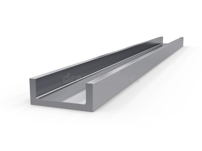 Metal channel stock illustration. Illustration of joist - 54276217