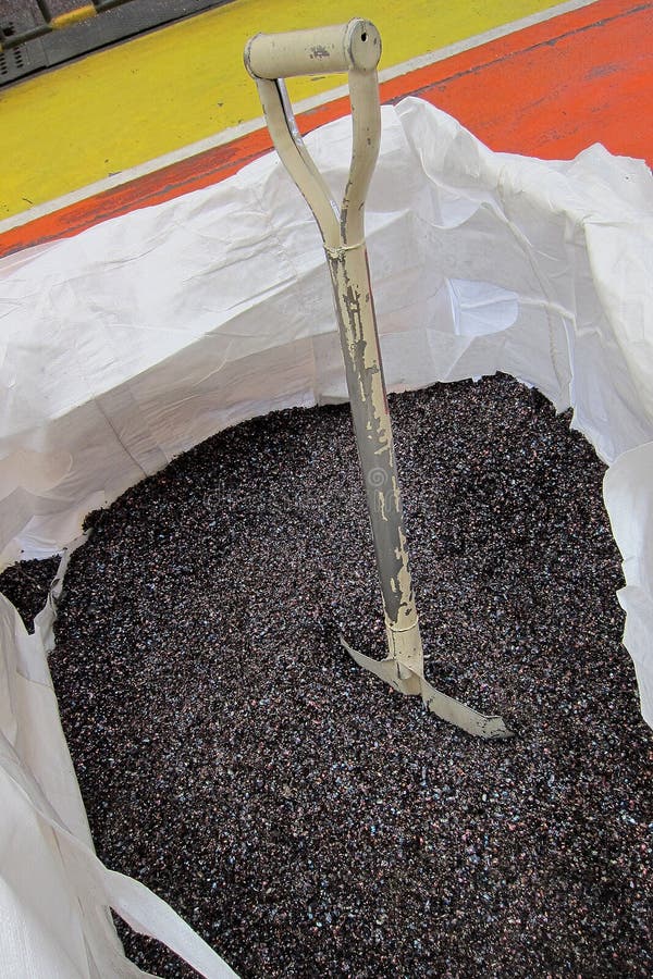 Metal chip bucket stock image. Image of machanic, caution - 55029263