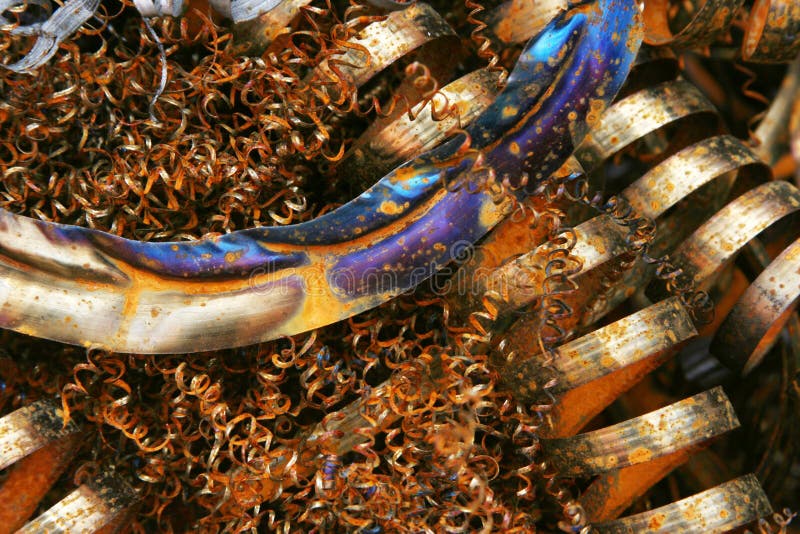 Metal Chips, Can Be Used As Background. Stock Photo - Image of ...