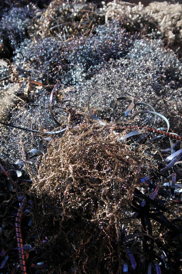 Metal Chips, Can Be Used As Background. Stock Photo - Image of ...